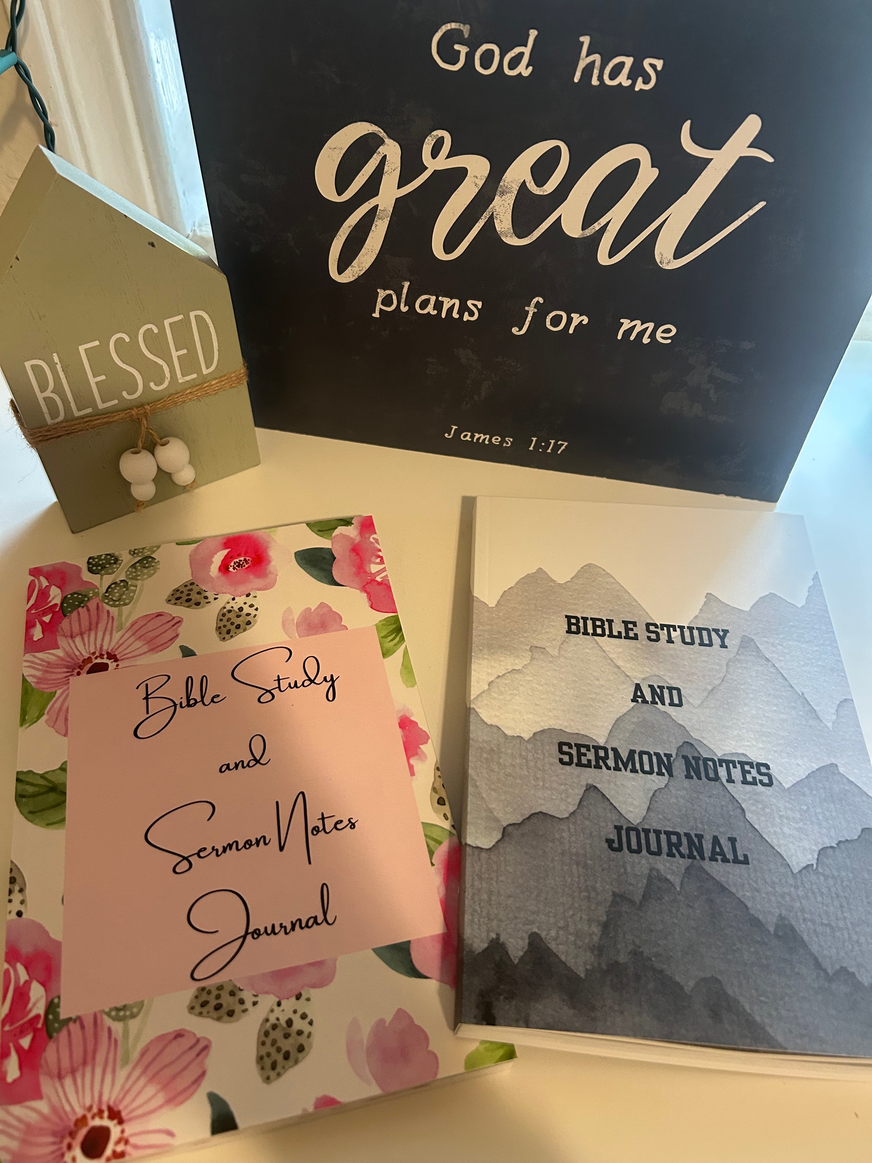Bible Study & Sermon Notes – Papered by Darcy
